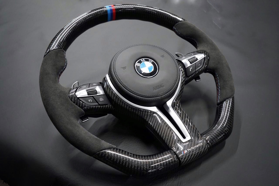Руль карбон BMW X6M F86 — Grand Design на DRIVE2