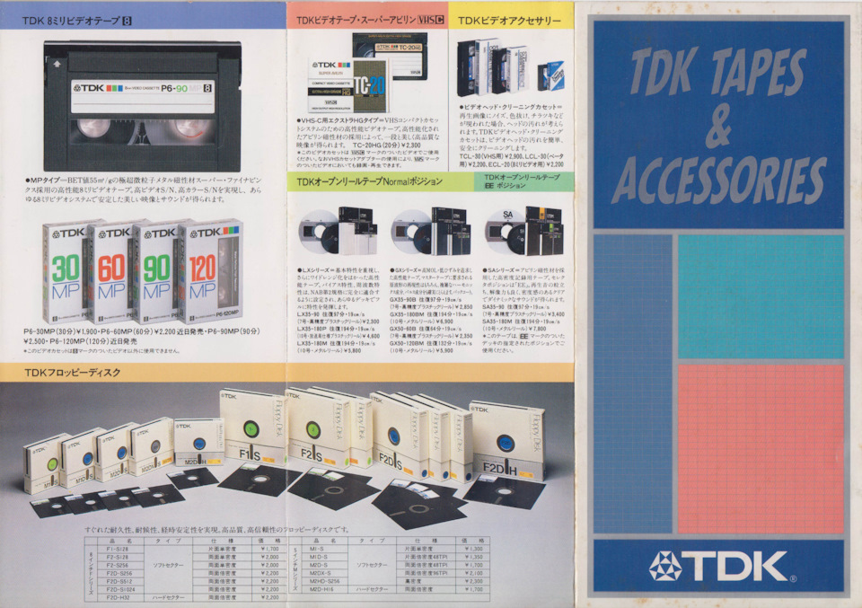 TDK 1985 jp. — Сообщество «Клуб Почитателей Кассетных Магнитофонов» на DRIVE2
