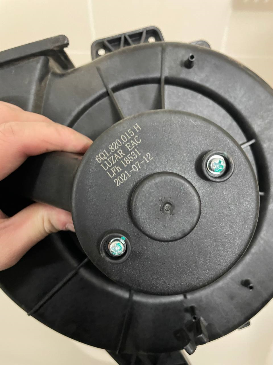 6Q1820015H Вентилятор отопителя VAG | Запчасти на DRIVE2