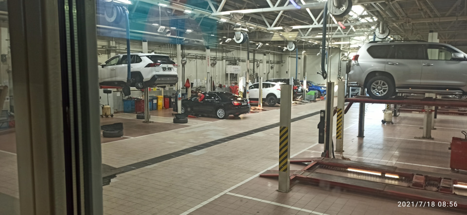 Отчёт о ТО-7 — Toyota Camry (XV50), 2,5 л, 2015 года | плановое ТО | DRIVE2