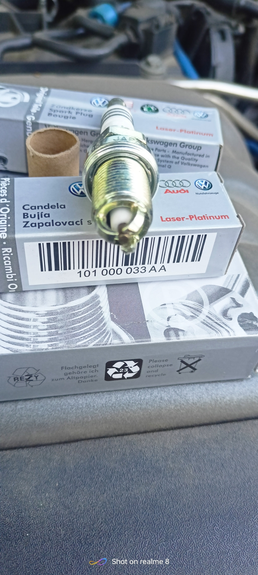 101000033AA СВЕЧА ЗАЖИГАНИЯ/ZUENDKERZE VAG | Запчасти на DRIVE2