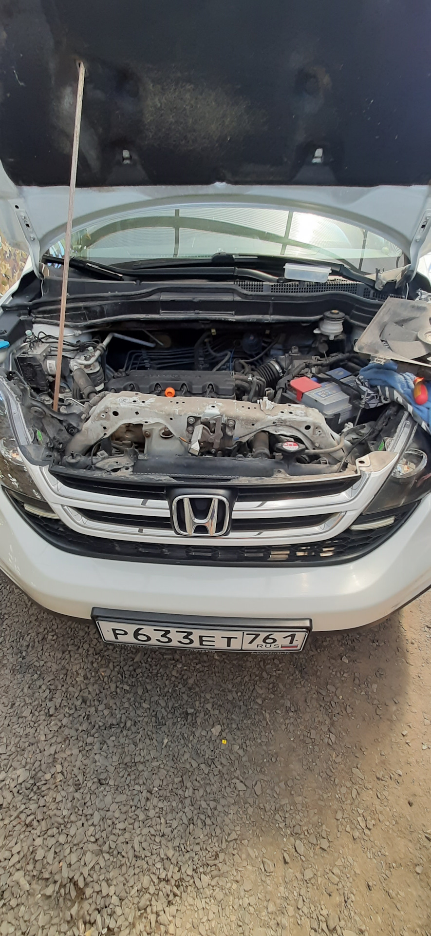 Вентилятор кондиционера — Honda CR-V (RE), 2 л, 2012 года | своими ...