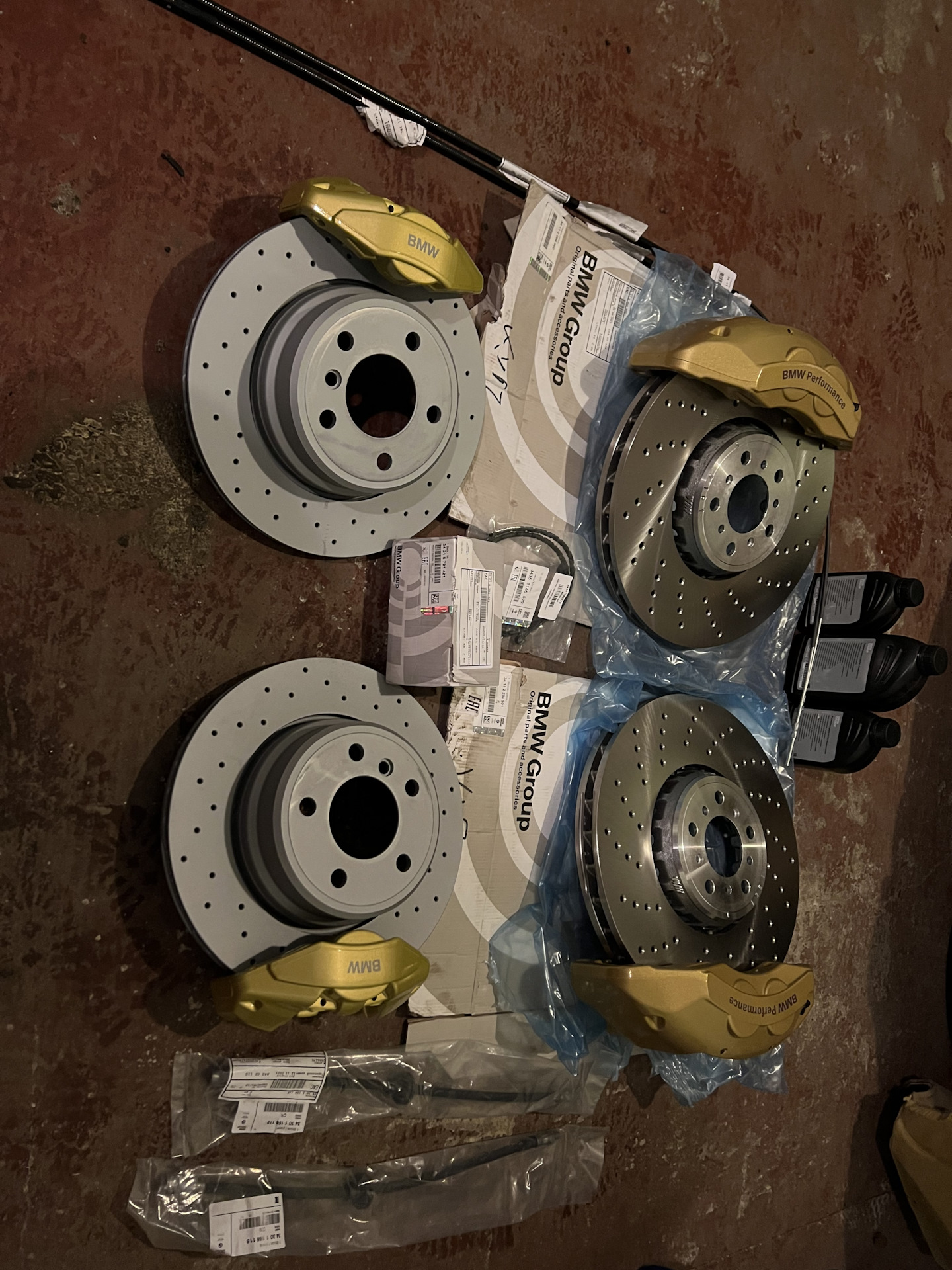 Тормозная система М performance Ч.2 — BMW X5 (E53), 3 л, 2003 года ...