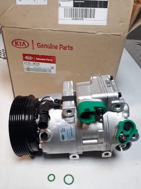 977013K220 КОМПРЕССОР КОНДИЦИОНЕРА "HALLA CLIMATE CONTROL CORP", МОД ...