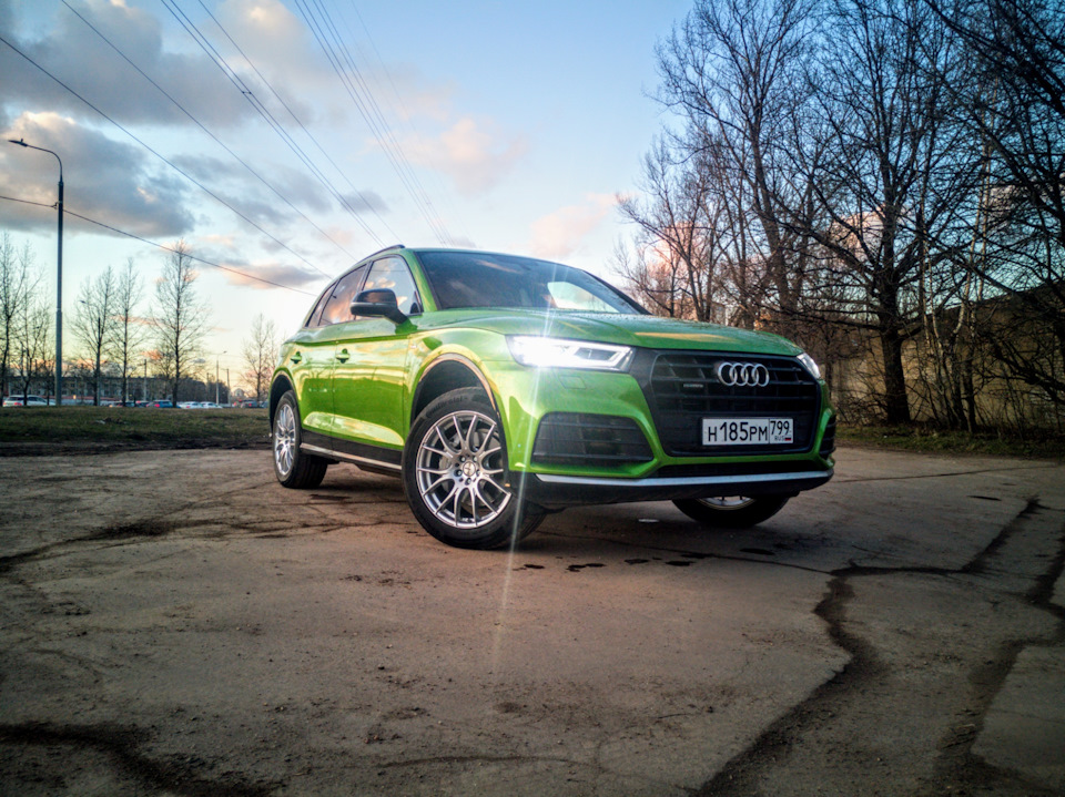 New wheels for the summer 🌞😎 — Audi Q5 (2G), 2 л, 2019 года | колёсные диски | DRIVE2