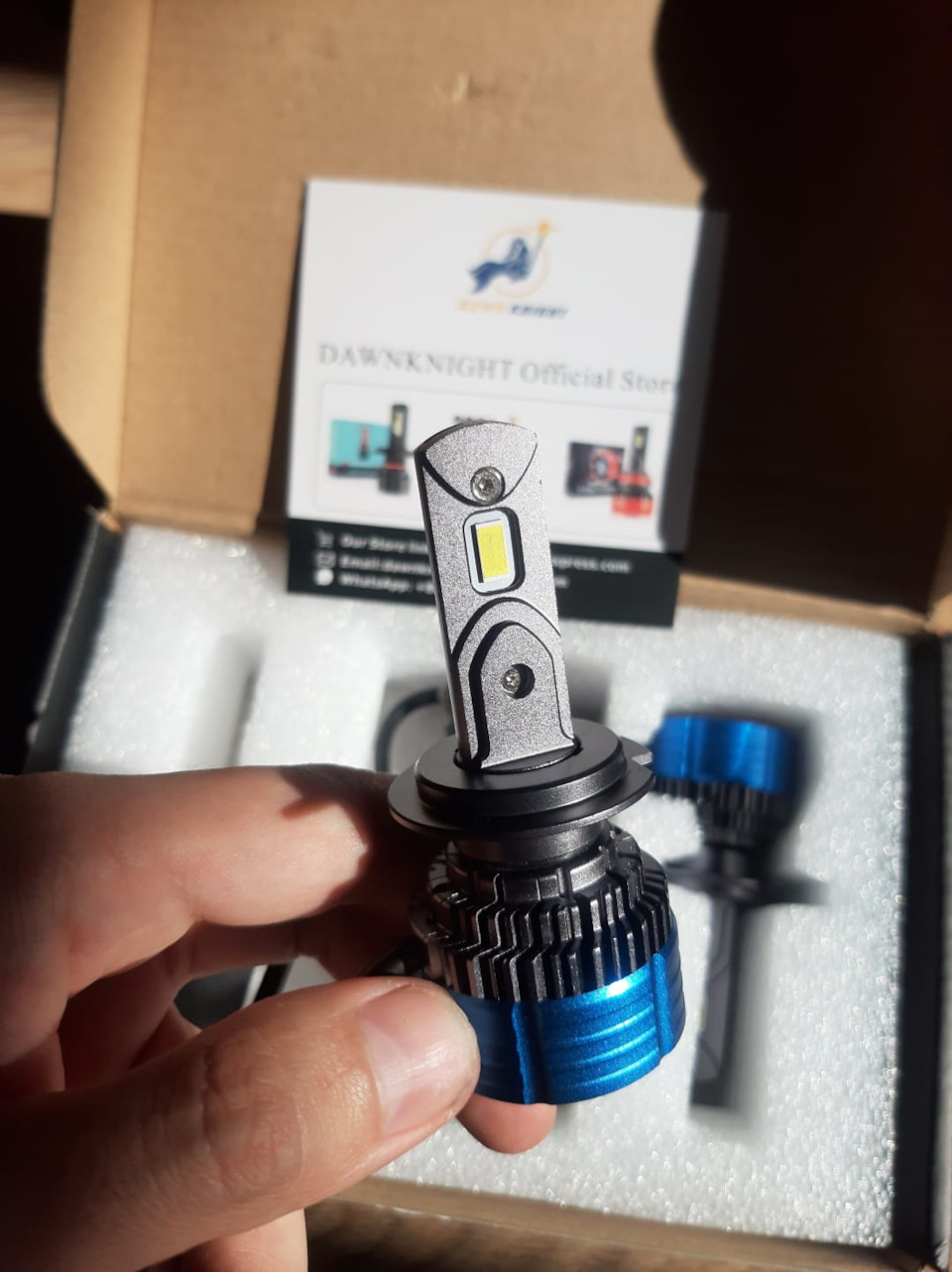 K4C DAWNKNIGHT 4300К в ближний свет ( переставил в дальний) — KIA Ceed ...