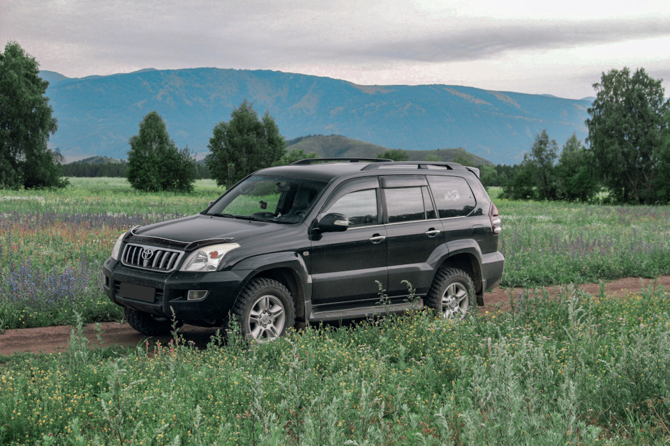 Ручной тормоз и контрафактные запчасти — Toyota Land Cruiser Prado 120 ...