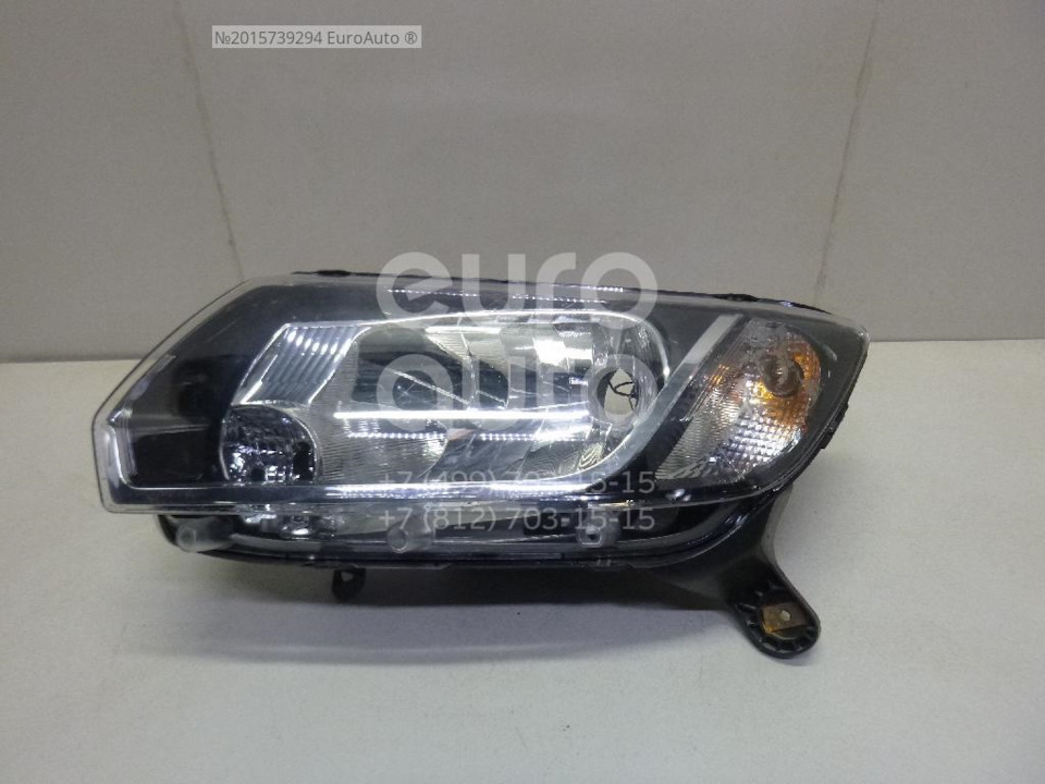 260601236R Фара л RENAULT | Запчасти на DRIVE2