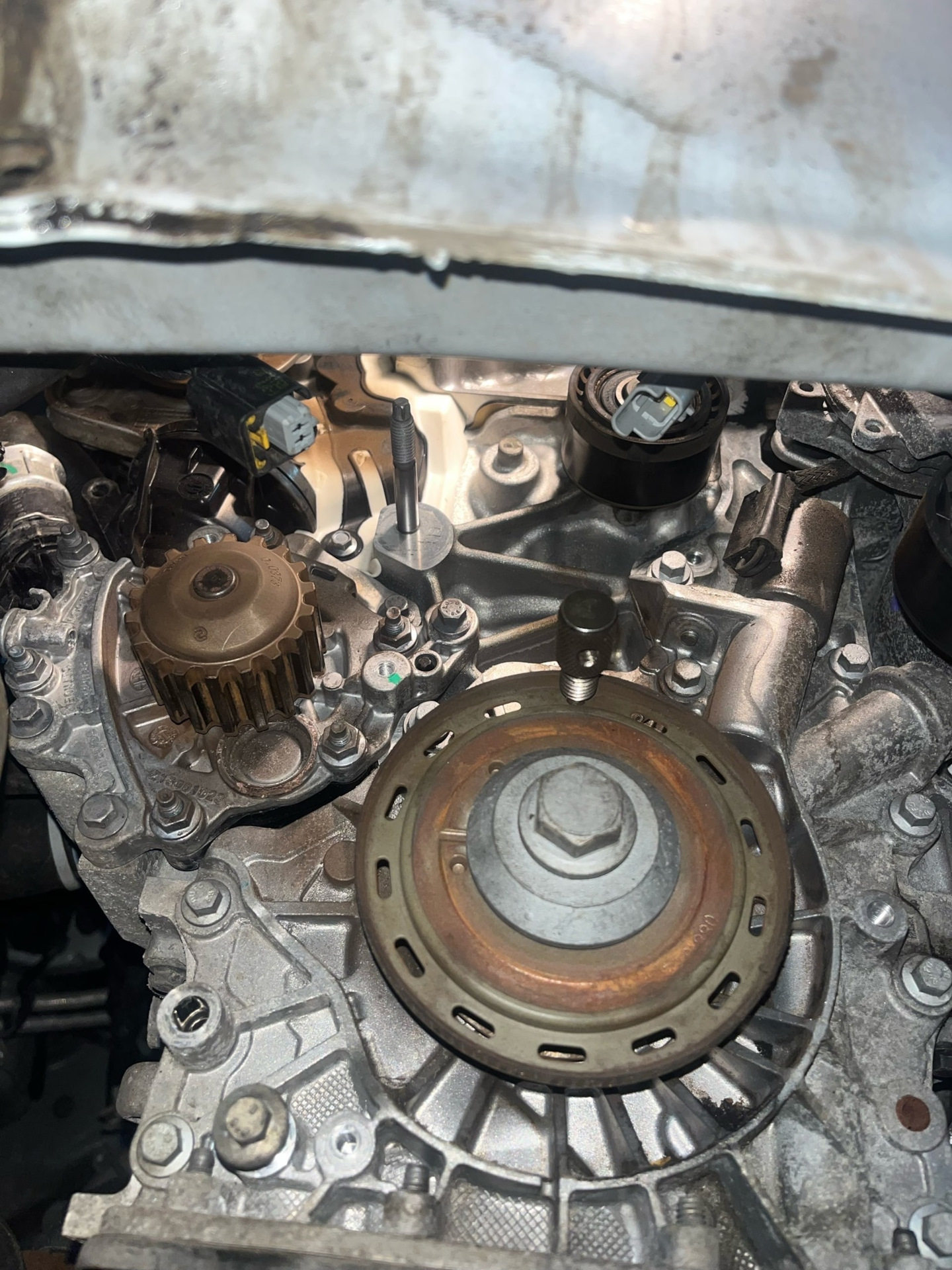 Замена ГРМ, воздушного фильтра + коды запчастей + фото работы — Ford ...