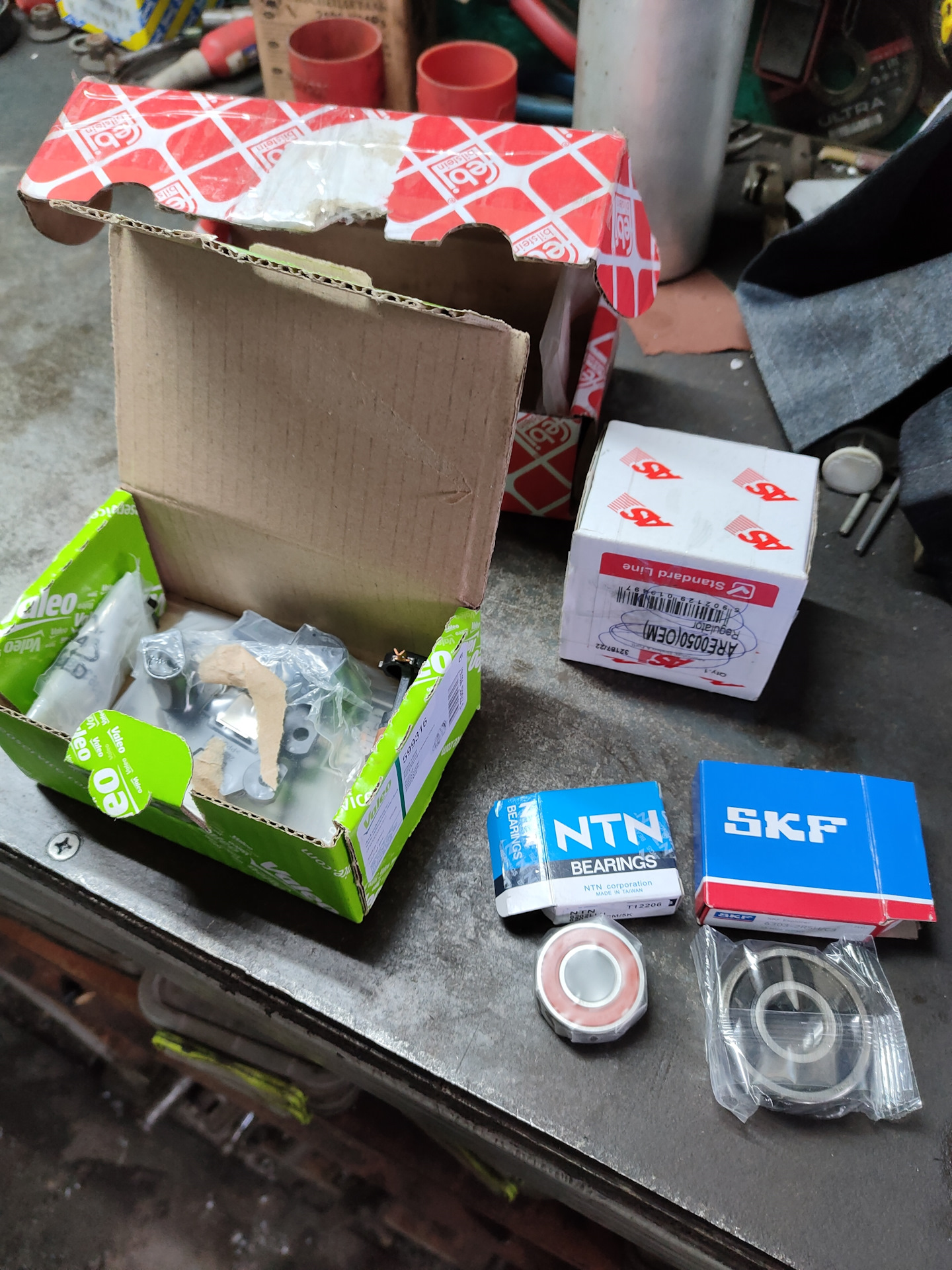 Ревизия генератора — SEAT Cordoba (Mk II), 2 л, 2008 года | визит на ...