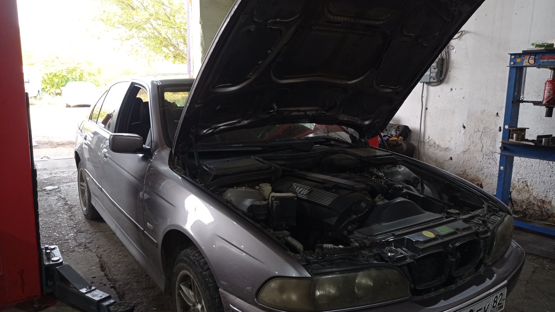 Замена масла e39 m52 — BMW 5 series (E39), 2 л, 1996 года | плановое ТО ...