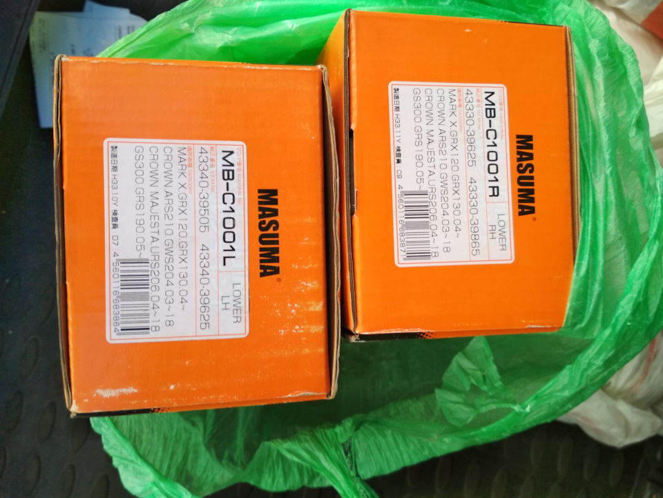 Замена ступичного, низших шаровых и задних сайлентблоков — Lexus GS ...