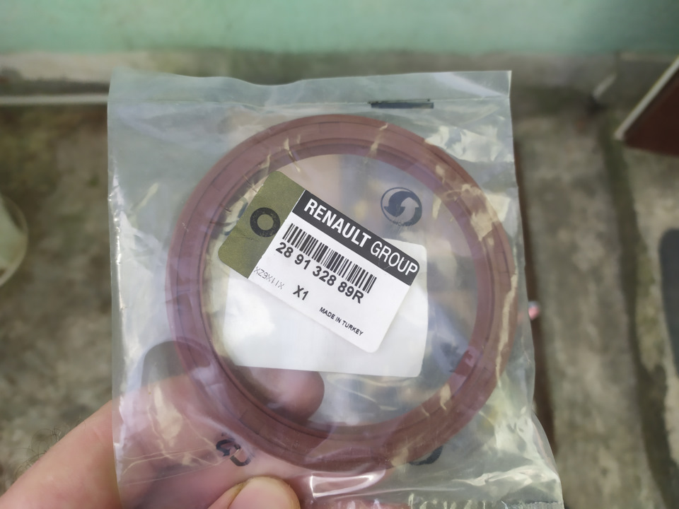 289132889R Сальник коленчатого вала RENAULT | Запчасти на DRIVE2