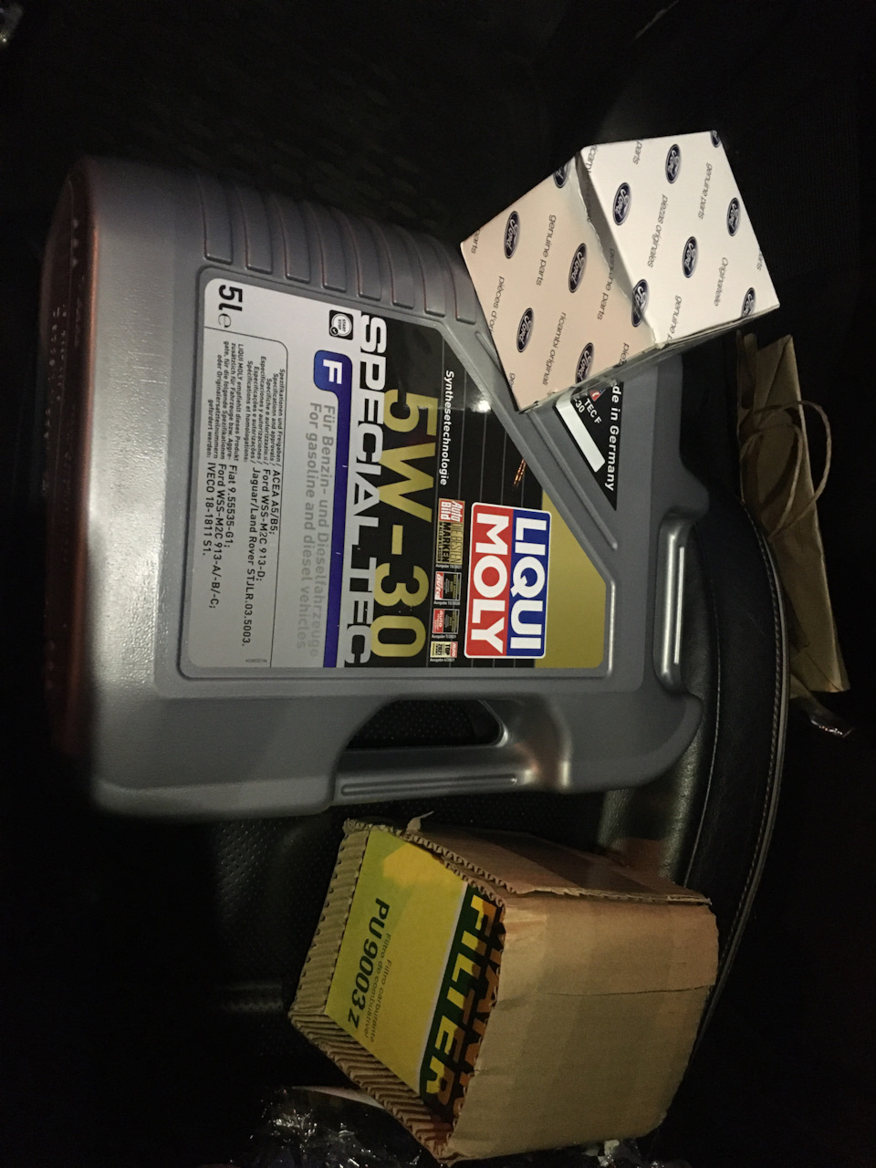 Снова масло, снова Фильтра !) — Ford Mondeo IV, 2 л, 2011 года ...