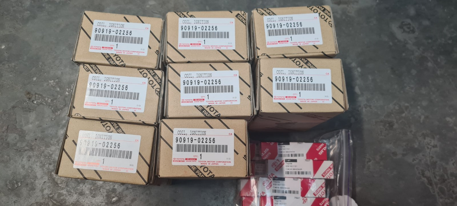 Катушки зажигания 9091902256 и свечи 9091901191 — Lexus GX (URJ150), 4 ...