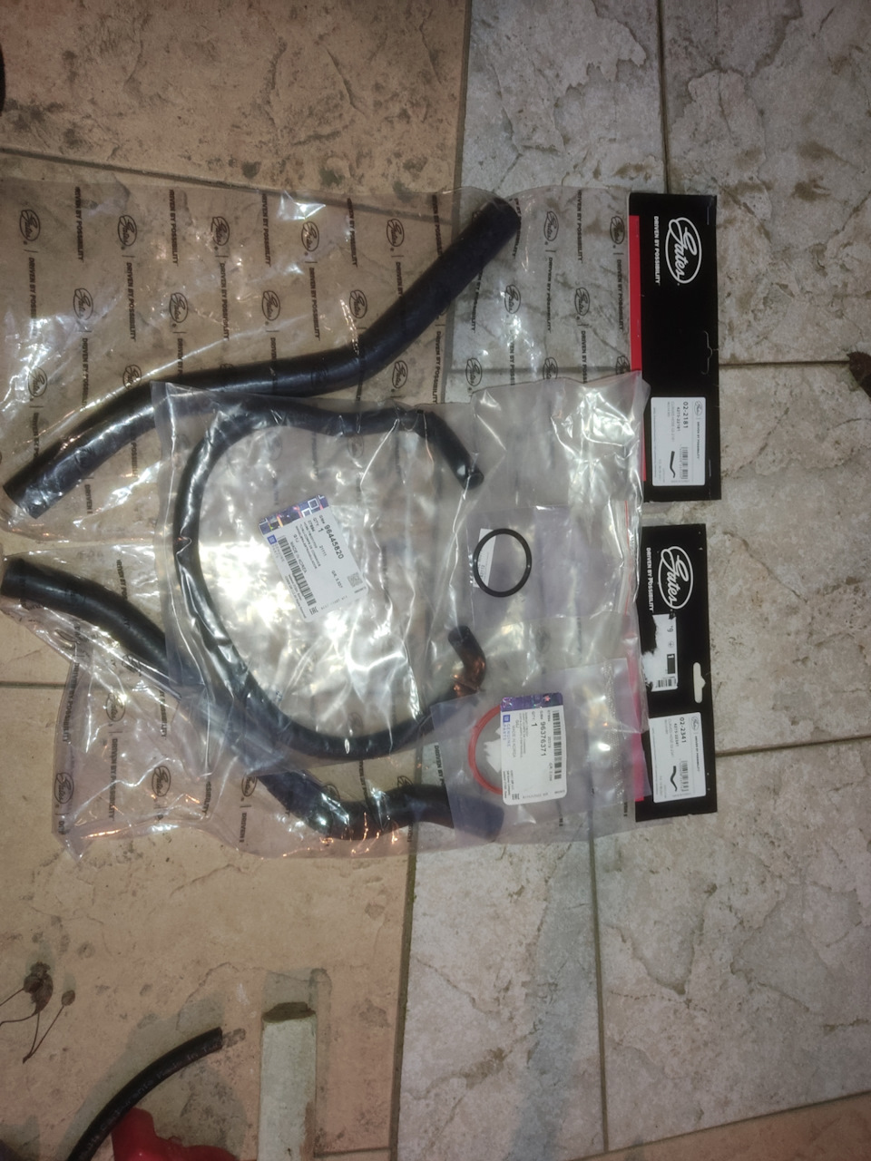 96445820 Трубка радиатора охл к дросельной заслонки GM | Запчасти на DRIVE2