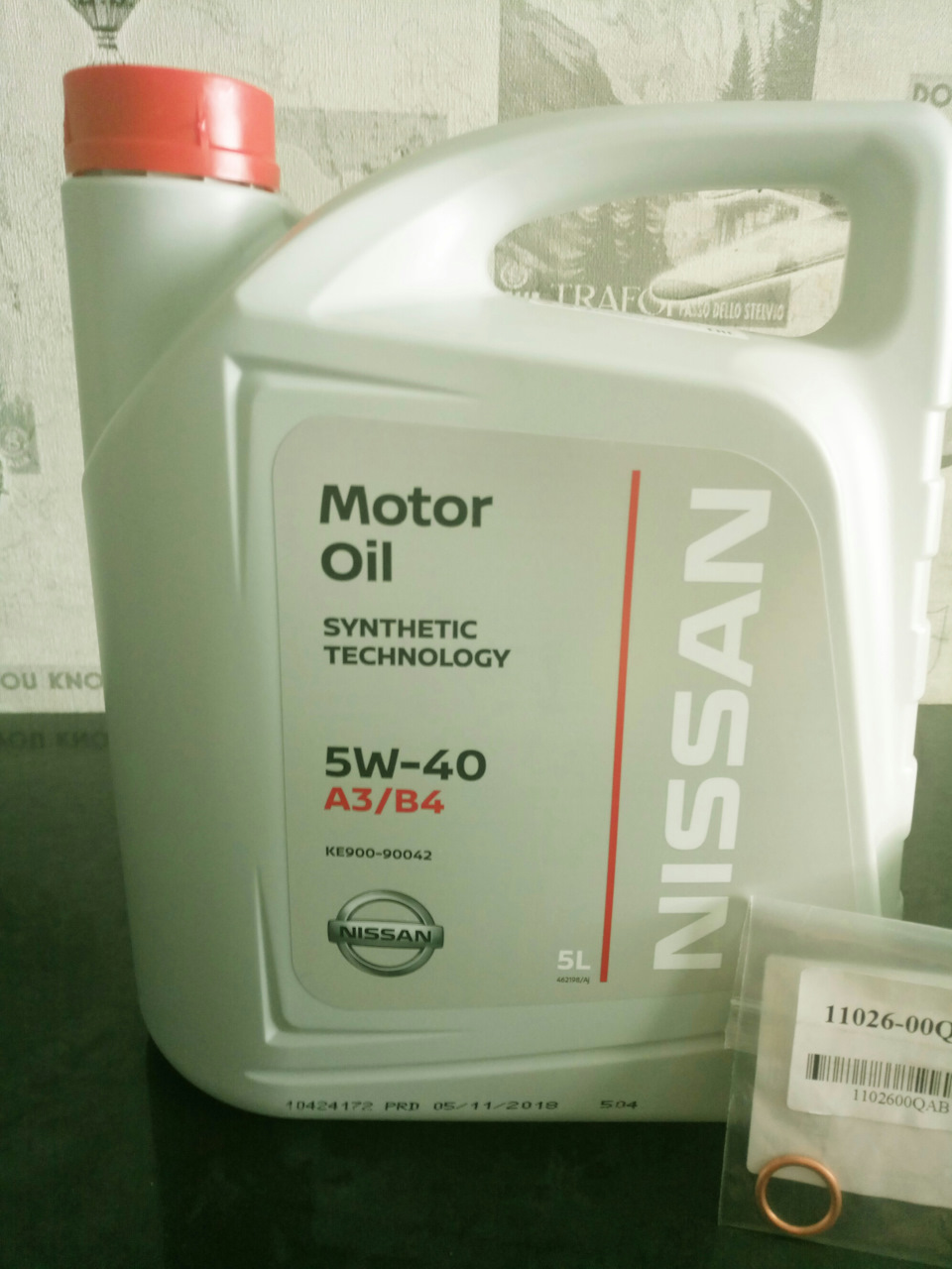 1102600QAB Кольцо уплотнительное NISSAN INFINITI | Запчасти на DRIVE2