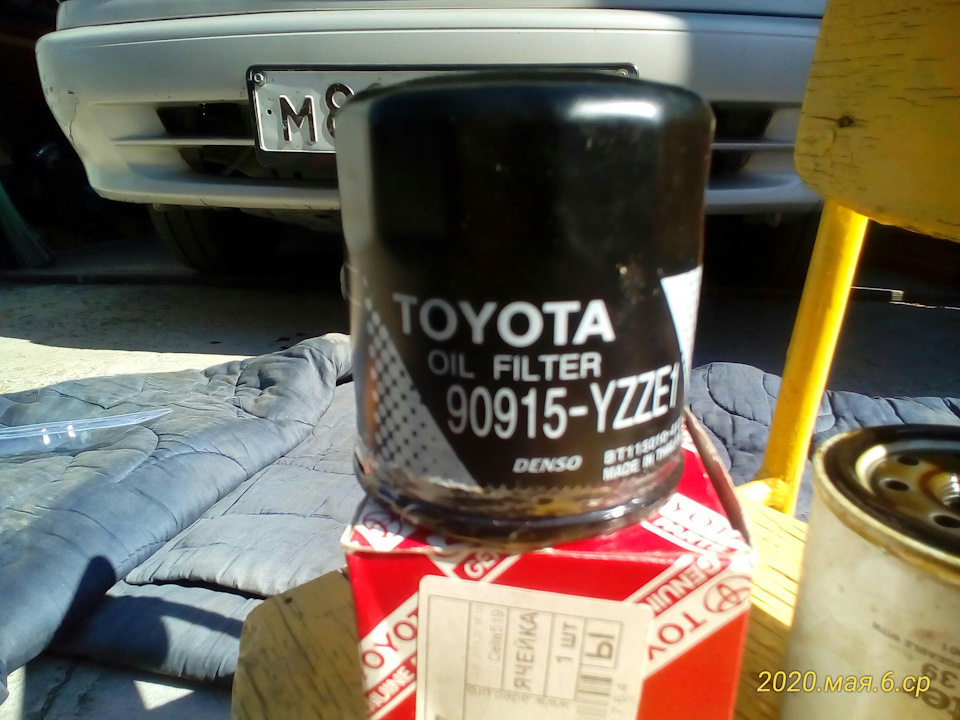 Т.О — 175900 КМ замена масла в ДВС и фильтров — Toyota Corolla (110), 1 ...