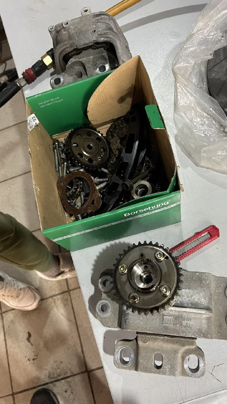 Сервис №3 Цепь ГРМ — Volkswagen Golf Mk6, 1,4 л, 2010 года | визит на ...