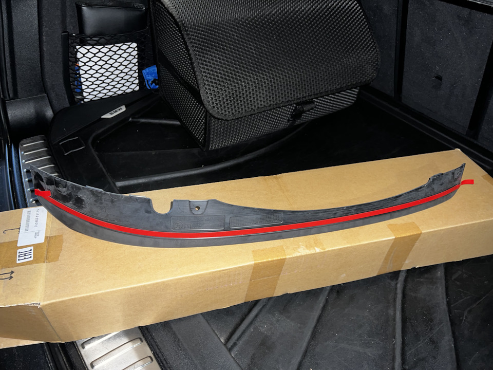 Расширители задних колесных арок — BMW X3 (F25), 2 л, 2015 года ...