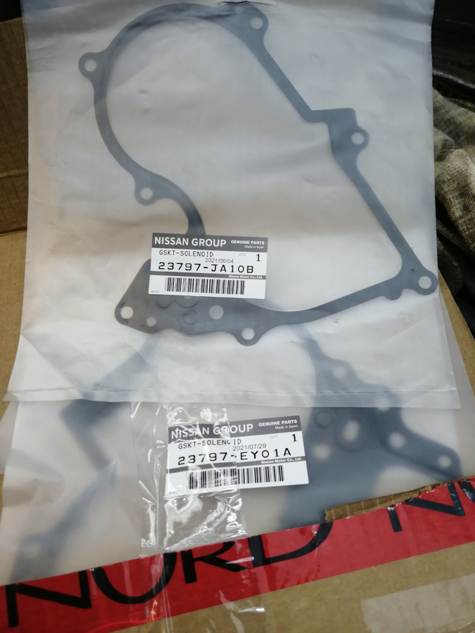 23797JA10B Прокладка NISSAN INFINITI | Запчасти на DRIVE2