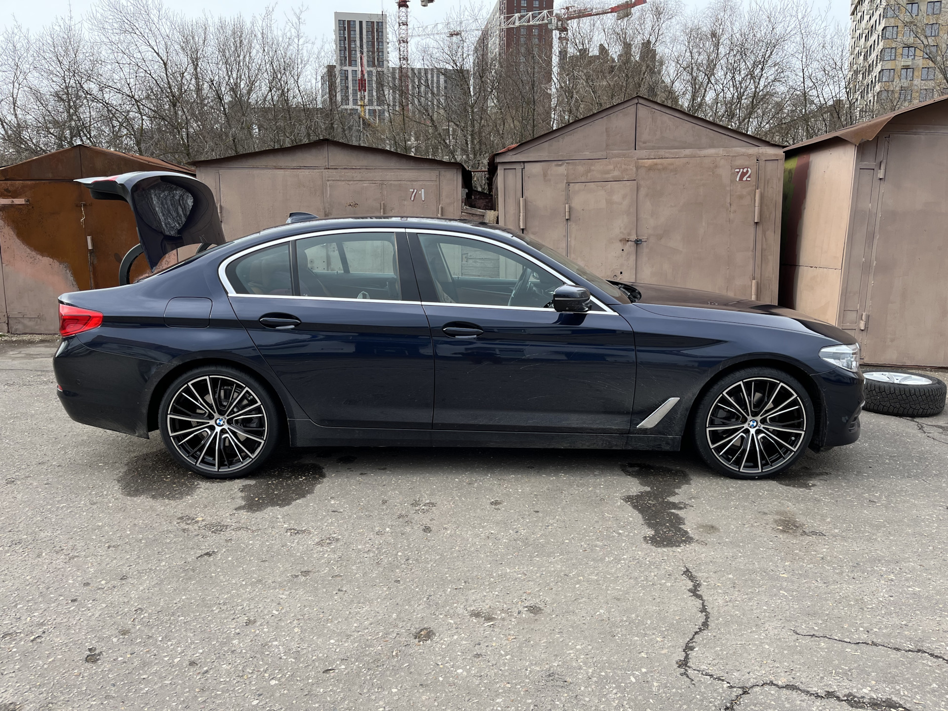 732M установил — BMW 5 series (G30), 2 л, 2017 года | колёсные диски | DRIVE2