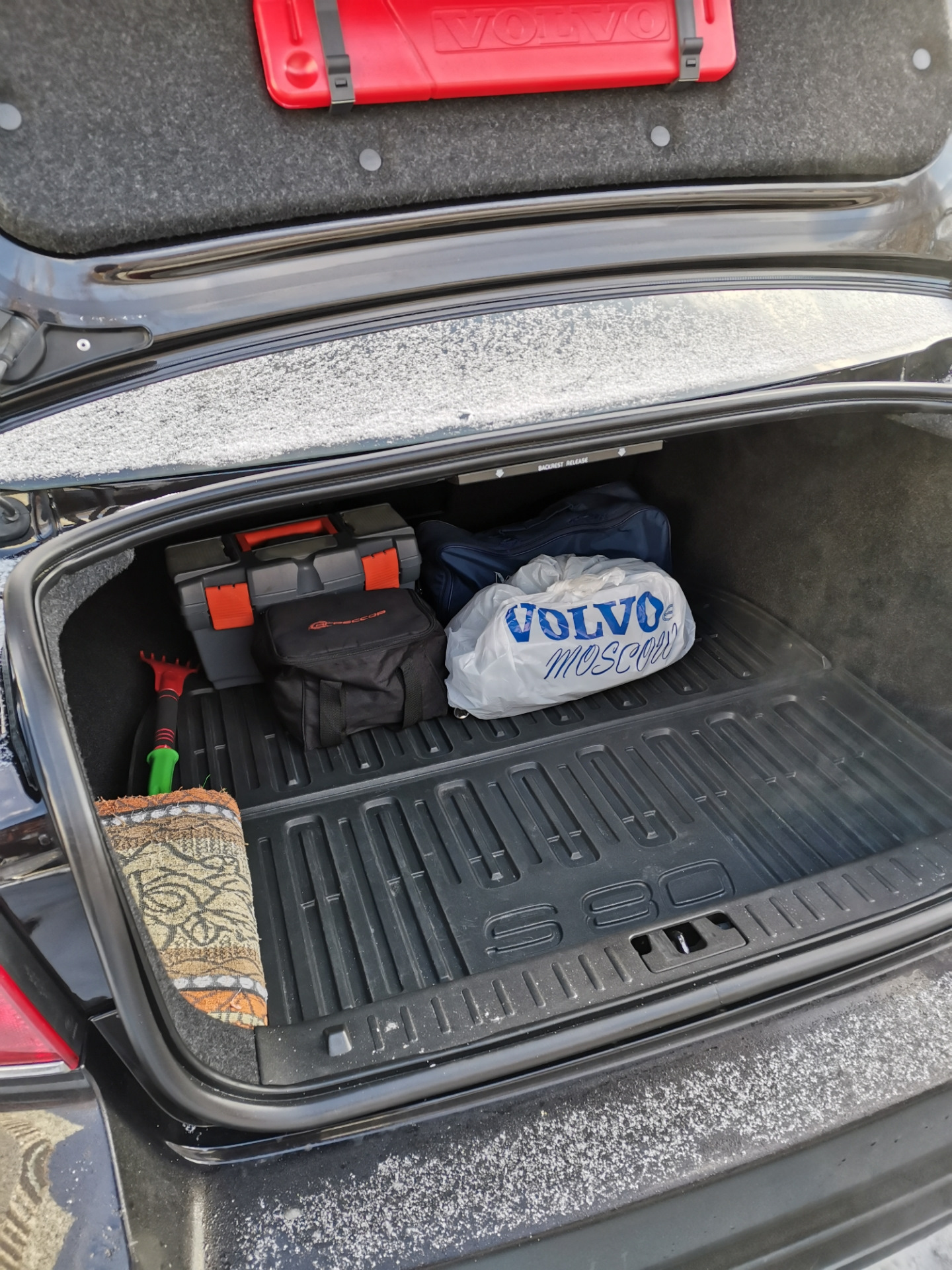 Дела багажные — Volvo S80 (2G), 2,5 л, 2012 года | аксессуары | DRIVE2