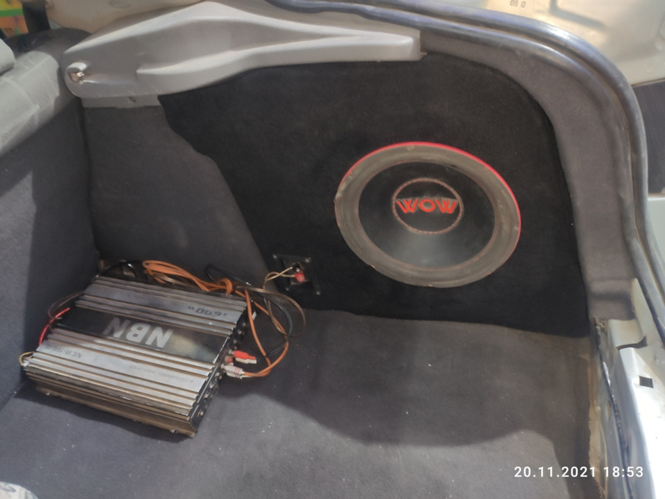 Корпус стелс савбуфер в багажник — DRIVE2