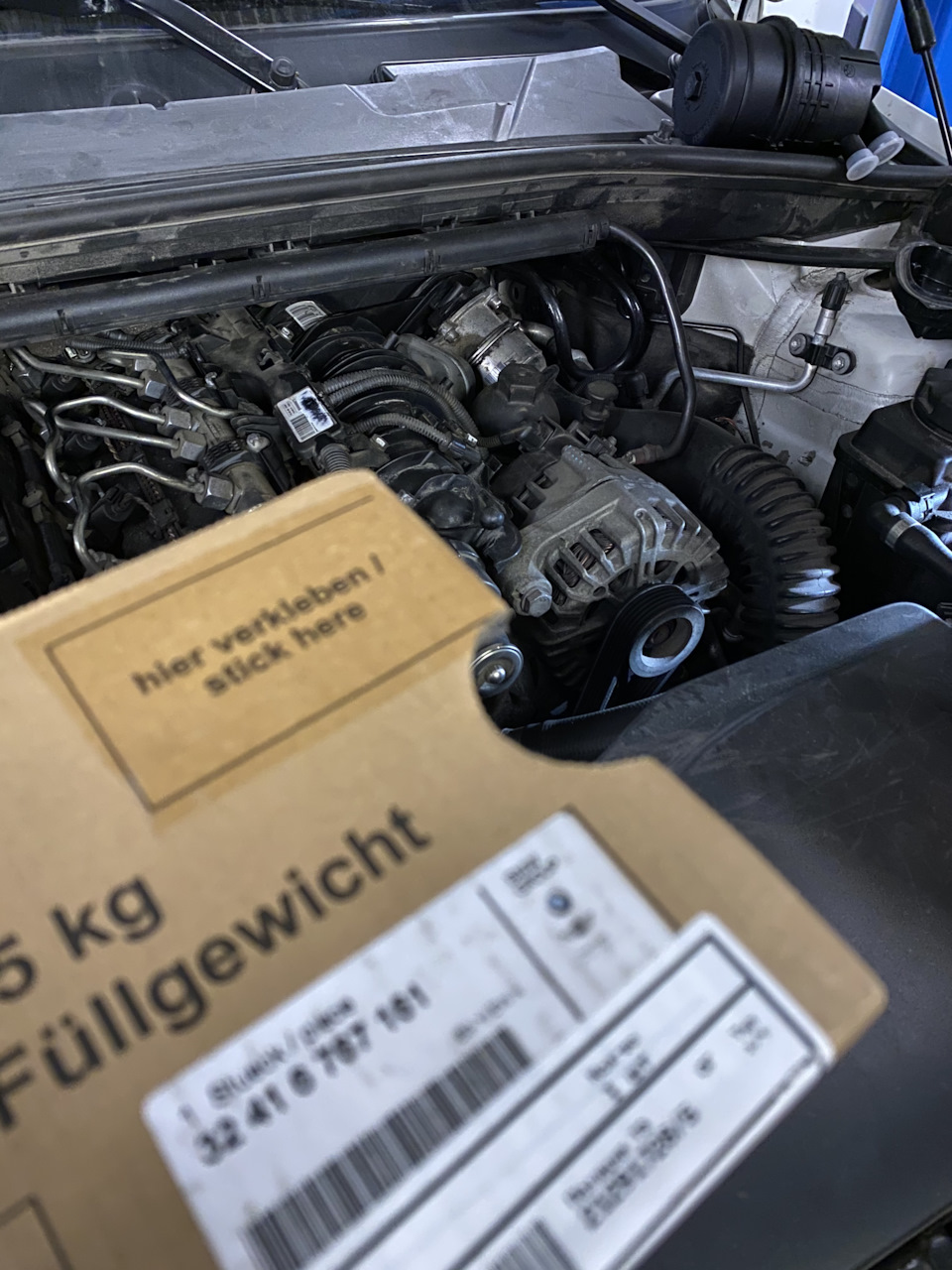 Установка тормозных дисков и колодок ATE Power Disc и колодок Ceramic ...