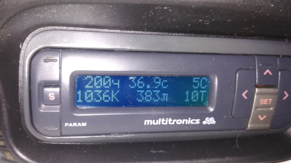 Бортовой компьютер Multitronics TC 50UPL — ГАЗ 31029, 2,5 л, 1997 года | аксессуары | DRIVE2