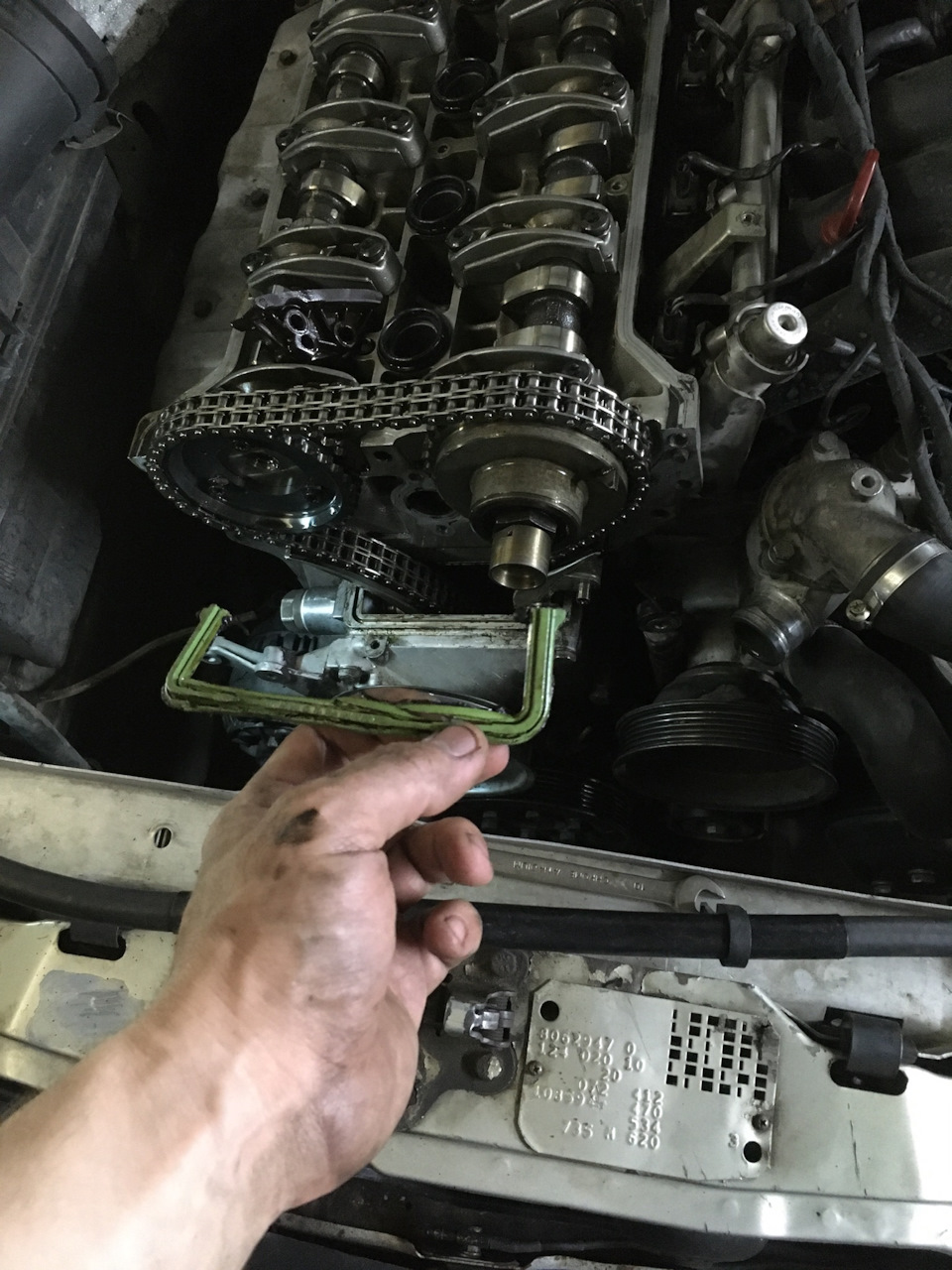 П — прокладка — Mercedes-Benz E-Class (W124), 2 л, 1988 года | визит на ...