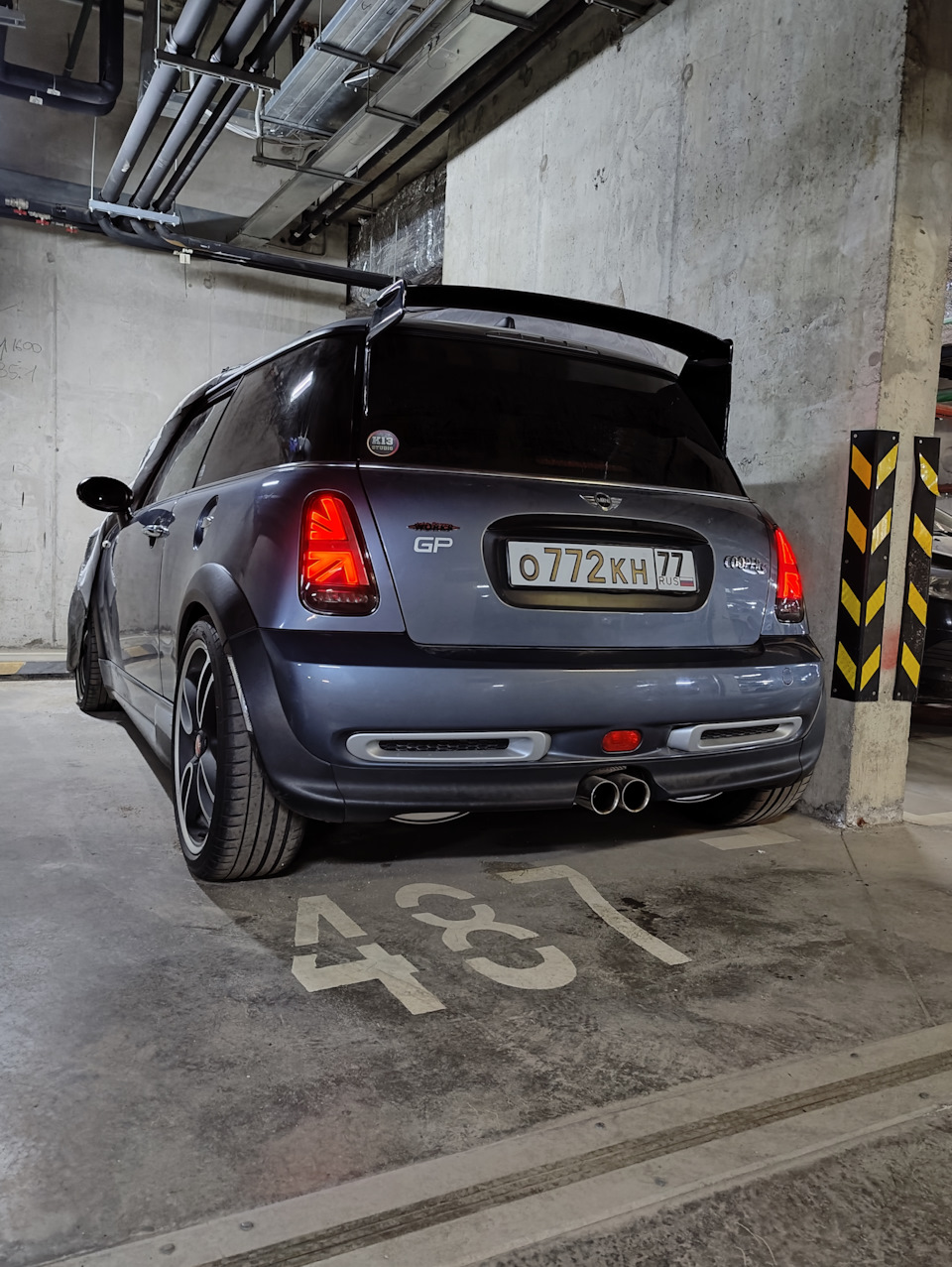 Новый Мишлен на сезон — MINI John Cooper Works GP (R53), 1,6 л, 2006 ...