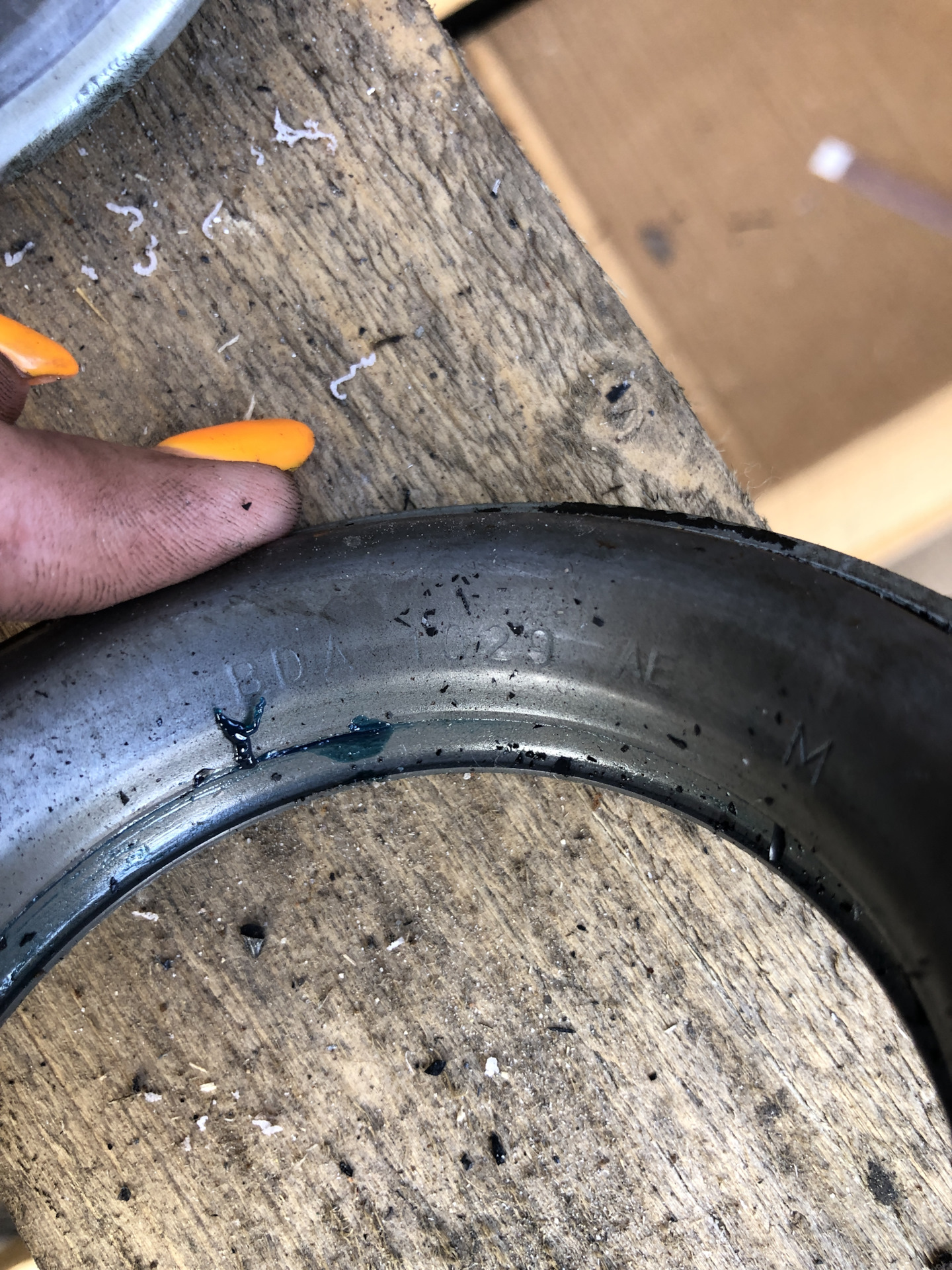 Опорный подшипник переднего амортизатора. — Changan CS35, 1,6 л, 2014 ...