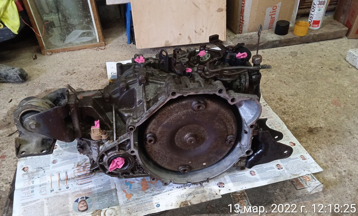 Замена АКПП «Мицубиси Галант» 8 usa: F4A42-К2-M6B на F4A42-К2-J6B ...