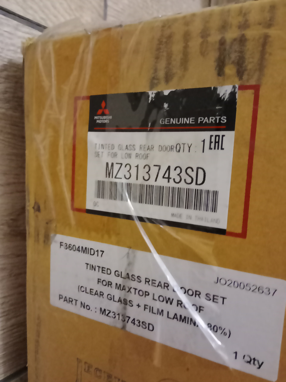 Подготовка к плановому ремонту — покупка з/частей — Mitsubishi L200 (4G ...