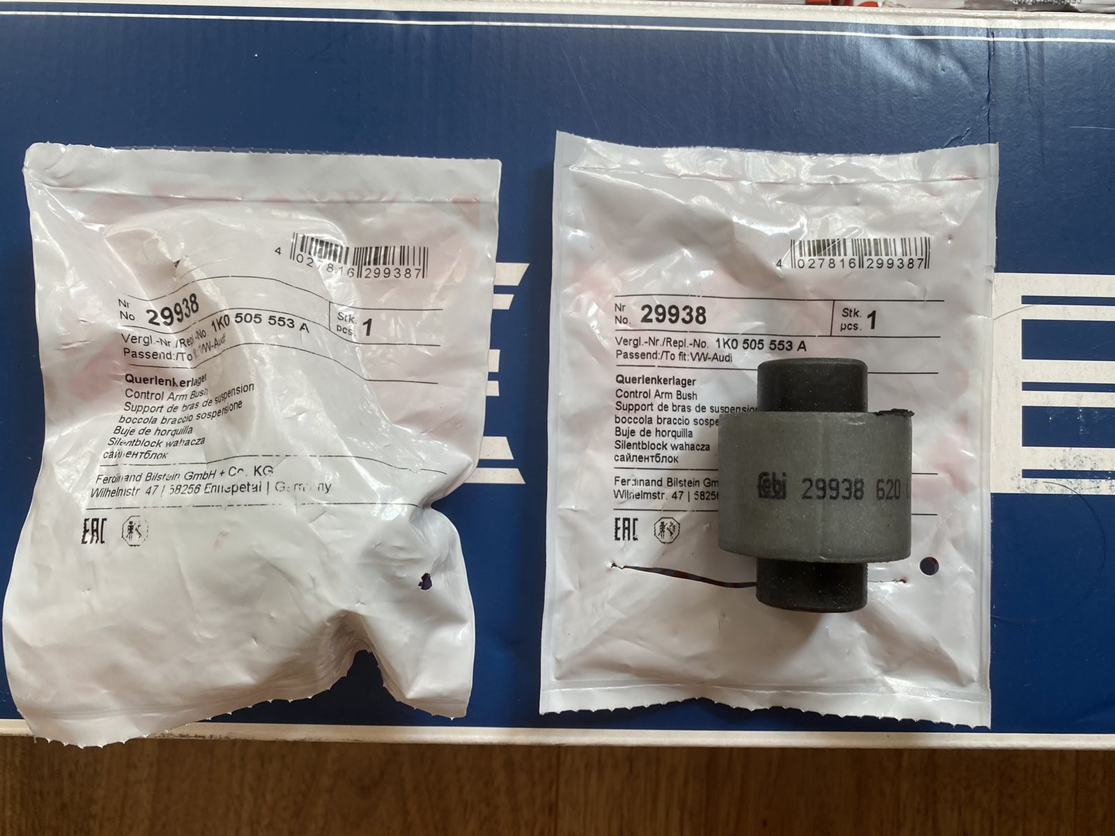 #16. Задние рычаги. Распаковка — Volkswagen Golf Mk7, 1,4 л, 2014 года ...