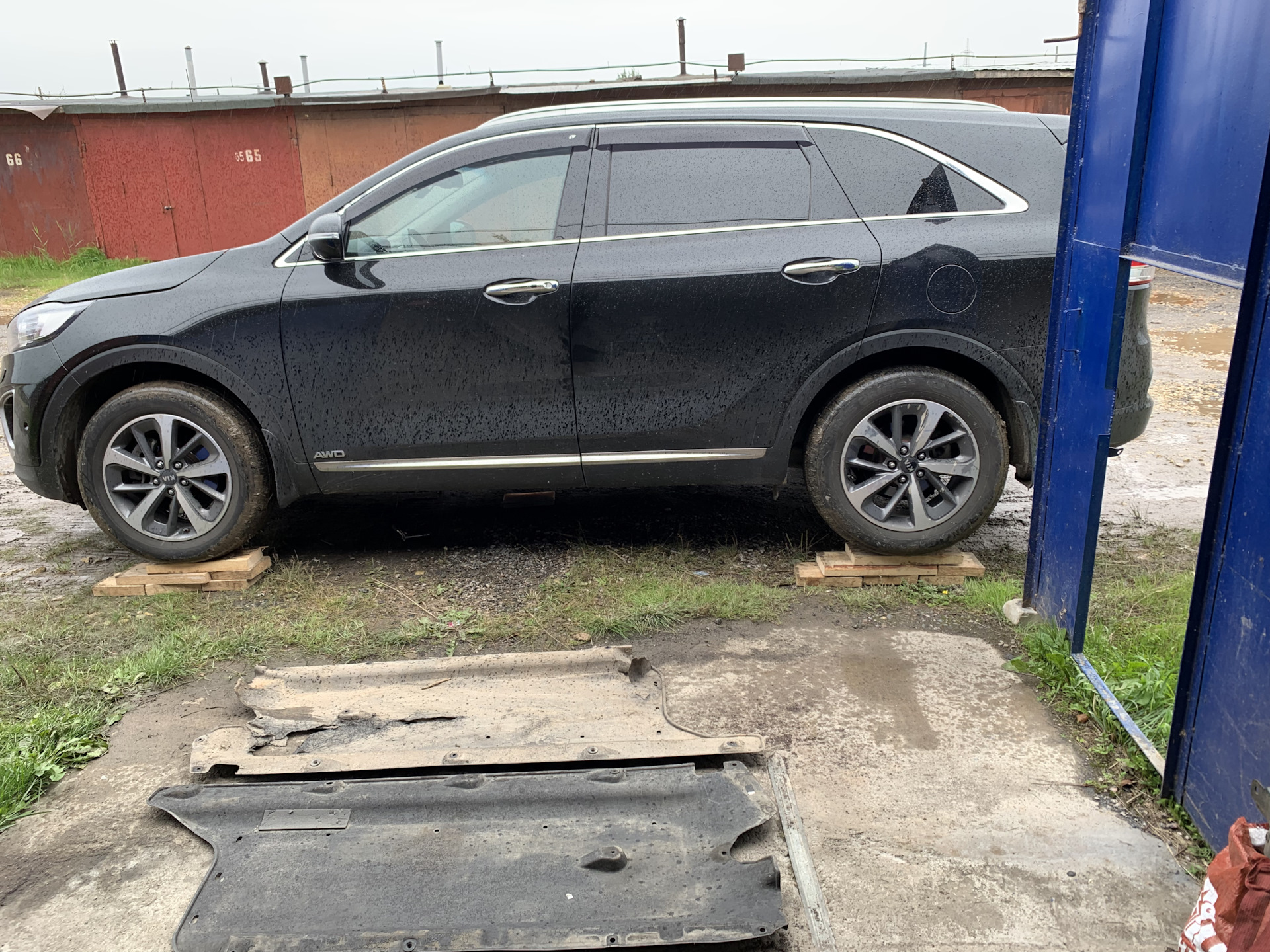 Пыльник днища — KIA Sorento (3G), 2,2 л, 2016 года | своими руками | DRIVE2