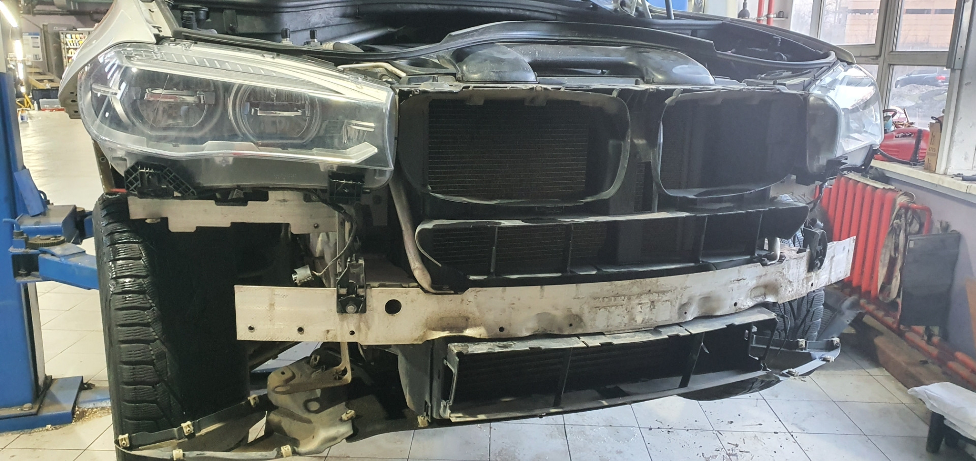 Аэродинамический комплект M Technic часть 1 передний бампер — BMW X5 ...