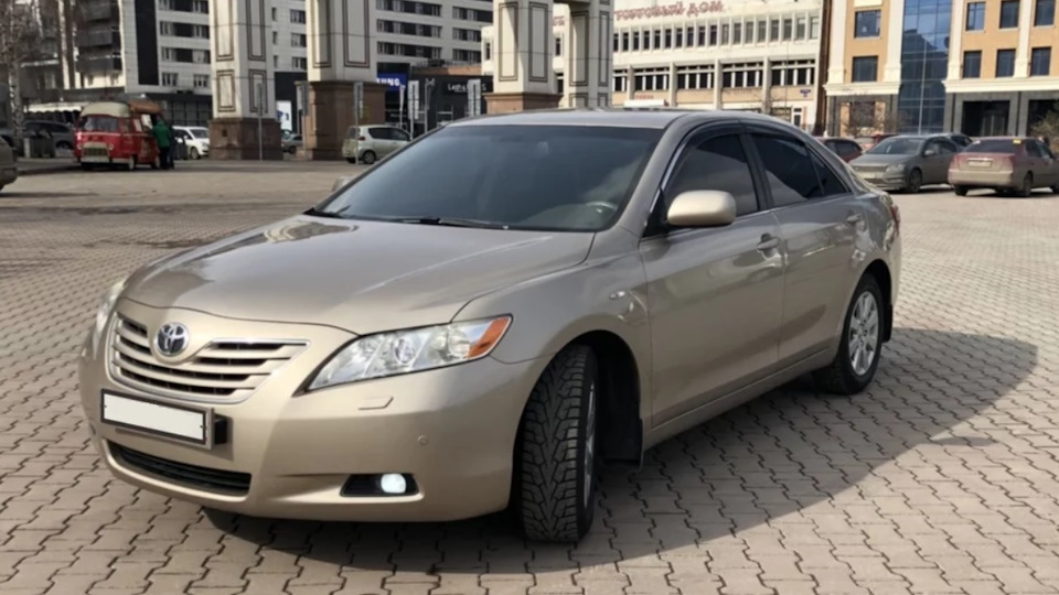 Замена колодок ручника и тормозных дисков — Toyota Camry (XV40), 2,4 л, 2007 года | расходники ...