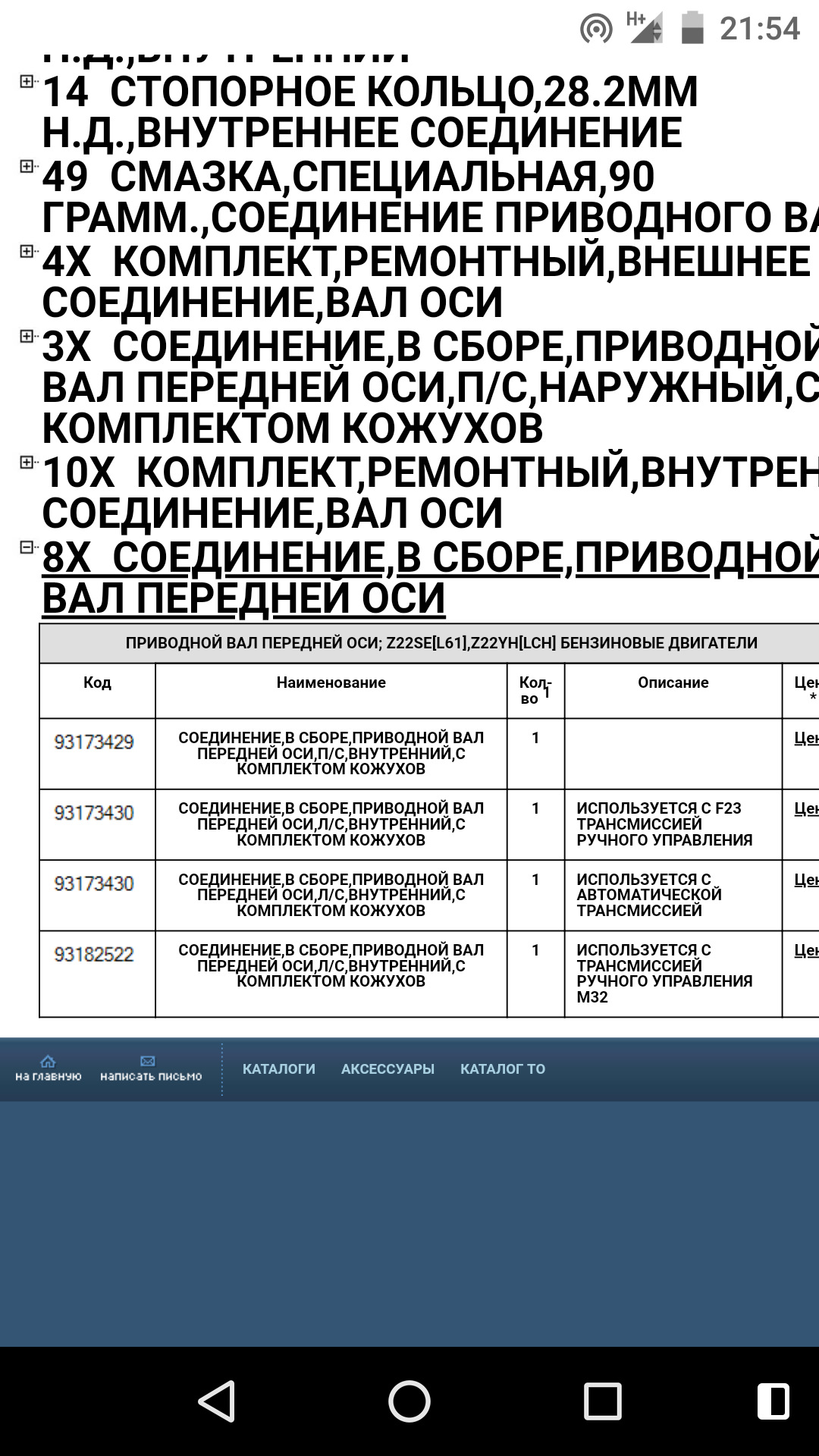 Гранаты — Opel Vectra C, 2,2 л, 2003 года | запчасти | DRIVE2