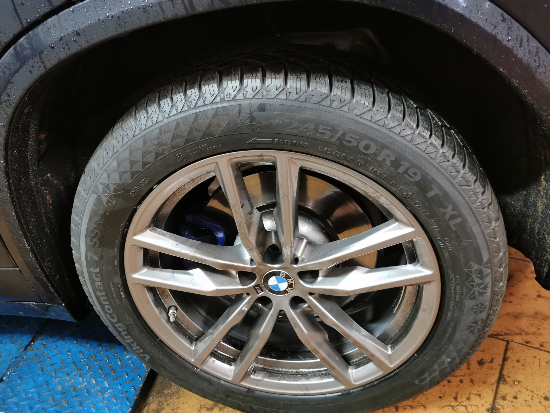 Зима зимушка — BMW X3 (G01), 3 л, 2018 года | шины | DRIVE2
