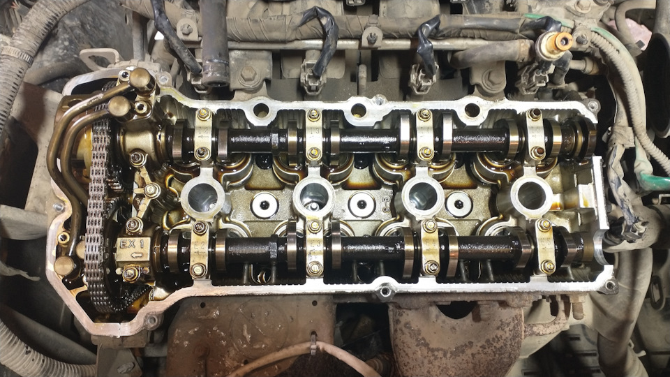 Прокладка клапанной, состояние после 200000 — Suzuki SX4 (1G), 1,6 л ...