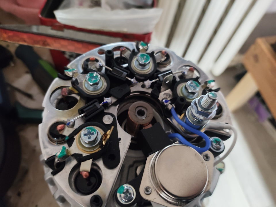 Golf 2 генератор на 140А — Volkswagen Golf Mk2, 1,6 л, 1986 года ...