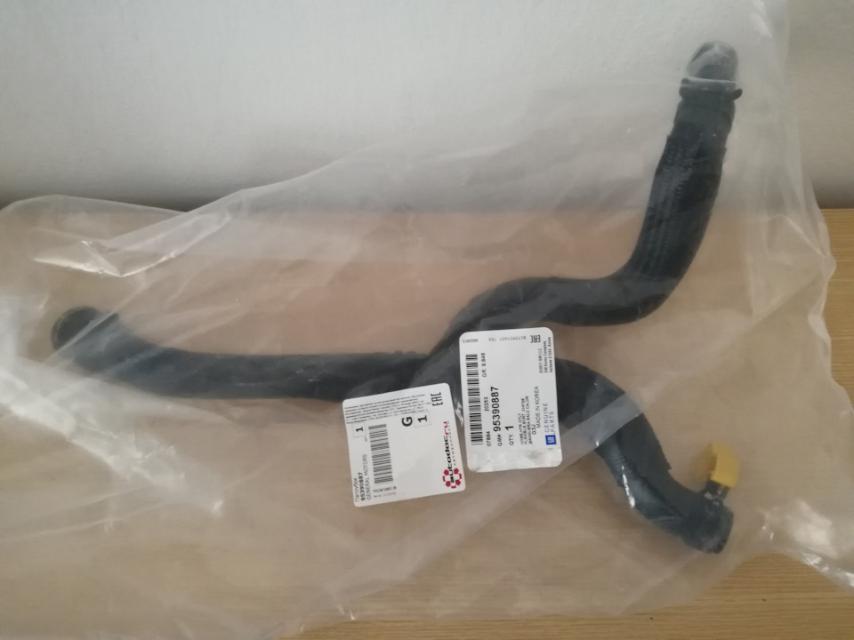 95390887 Шланг отопителя салона GM | Запчасти на DRIVE2