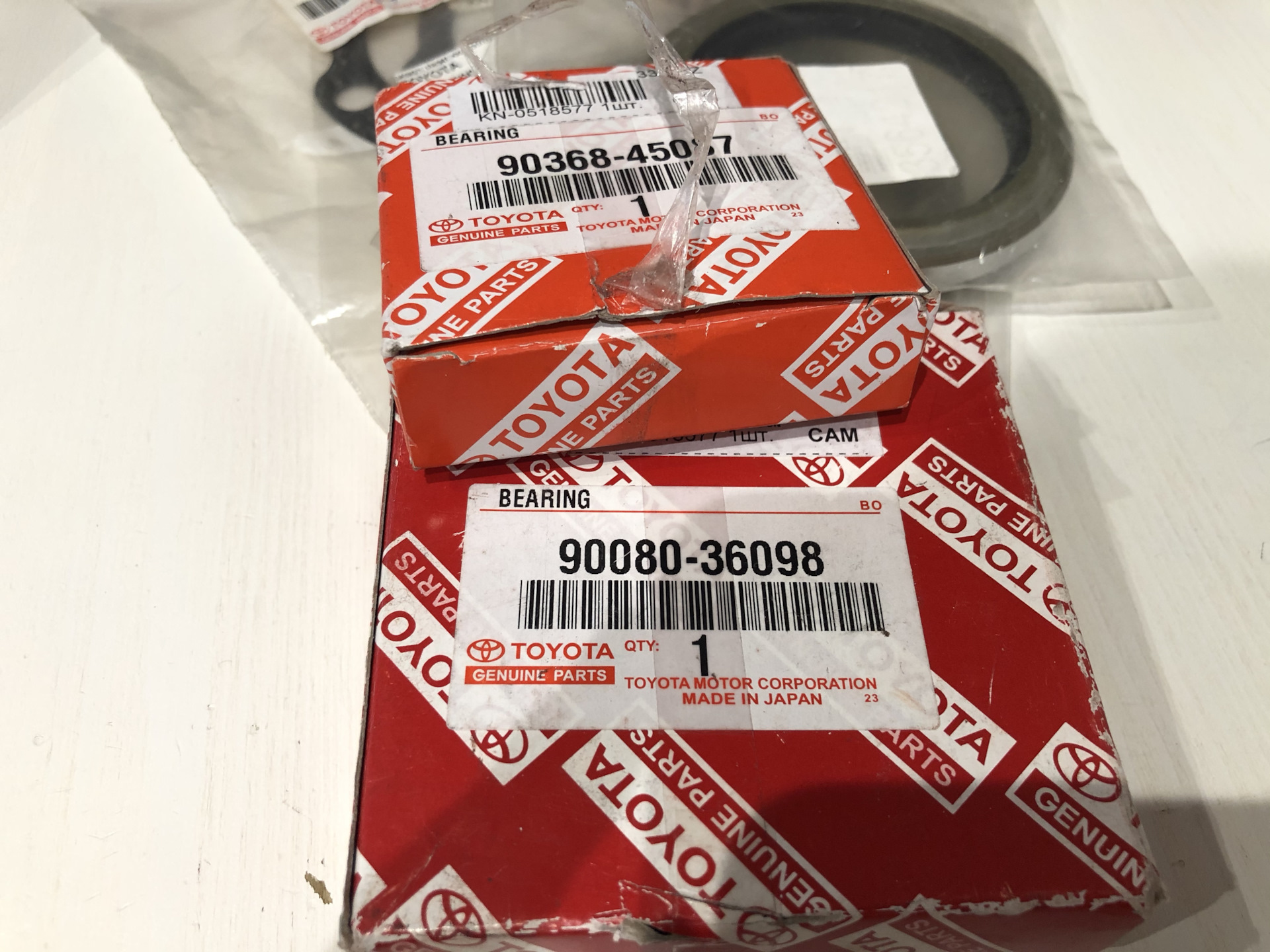 Замена ступичных подшипников. — Toyota Land Cruiser 100, 4,7 л, 2005 ...