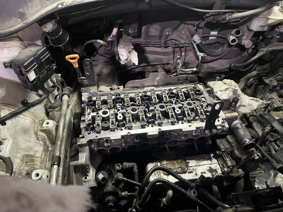 Замена прокладки ГБЦ(или увлекательный атракцион) — KIA Sorento (2G), 2 ...