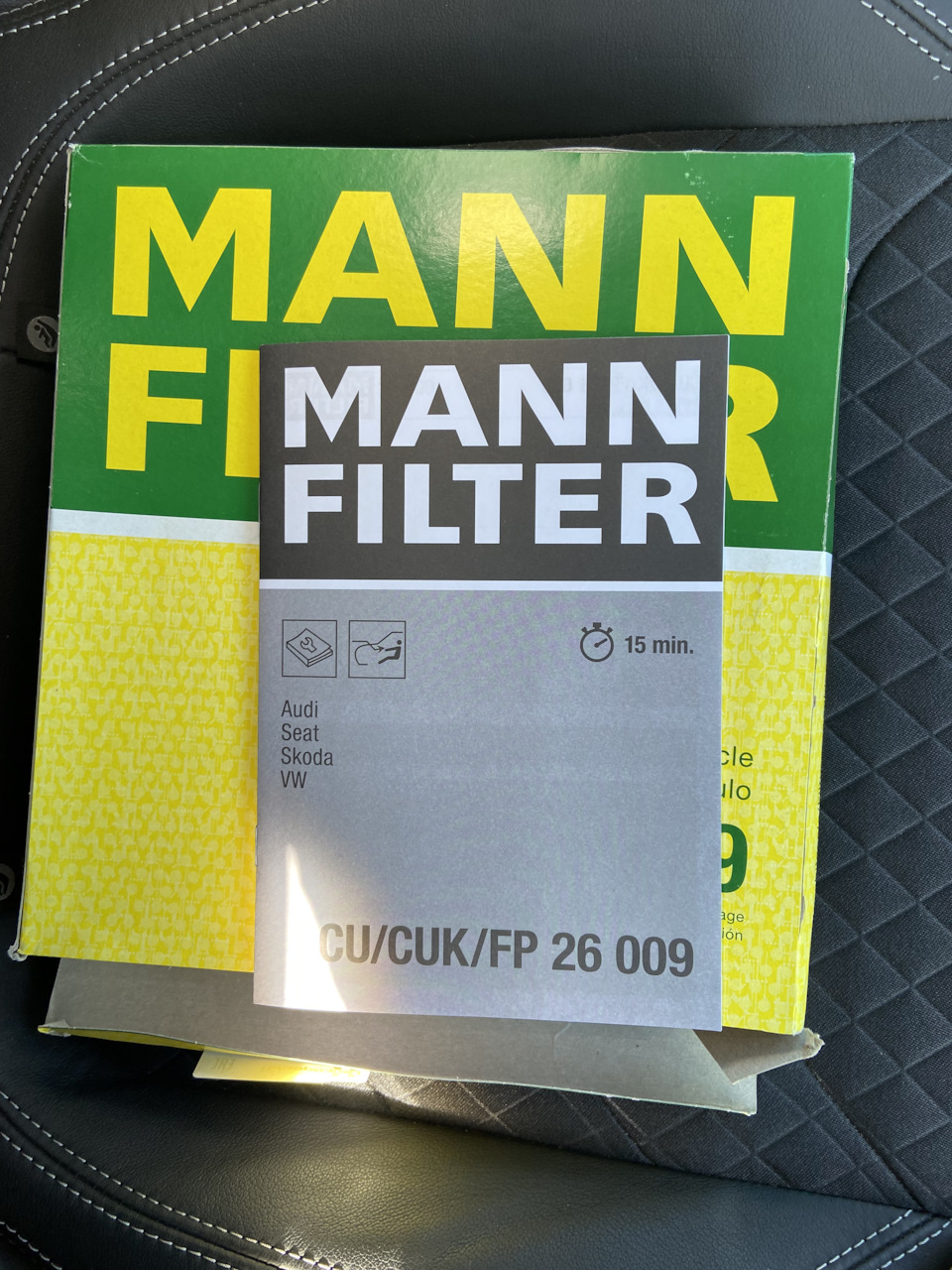 FP26009 Фильтр салонный MANN FILTER | Запчасти на DRIVE2