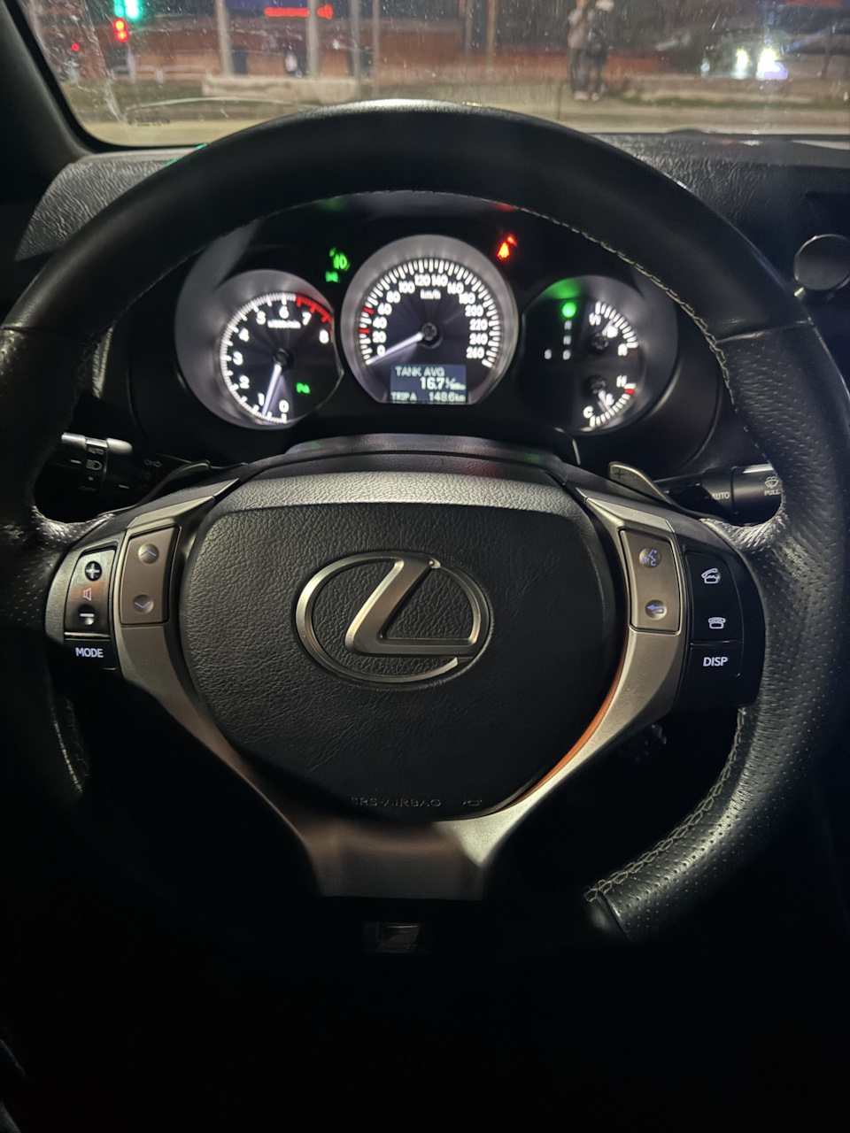 Руль от gs 350 F l10 на gs 300 S190 — Lexus GS (S190), 3 л, 2007 года ...