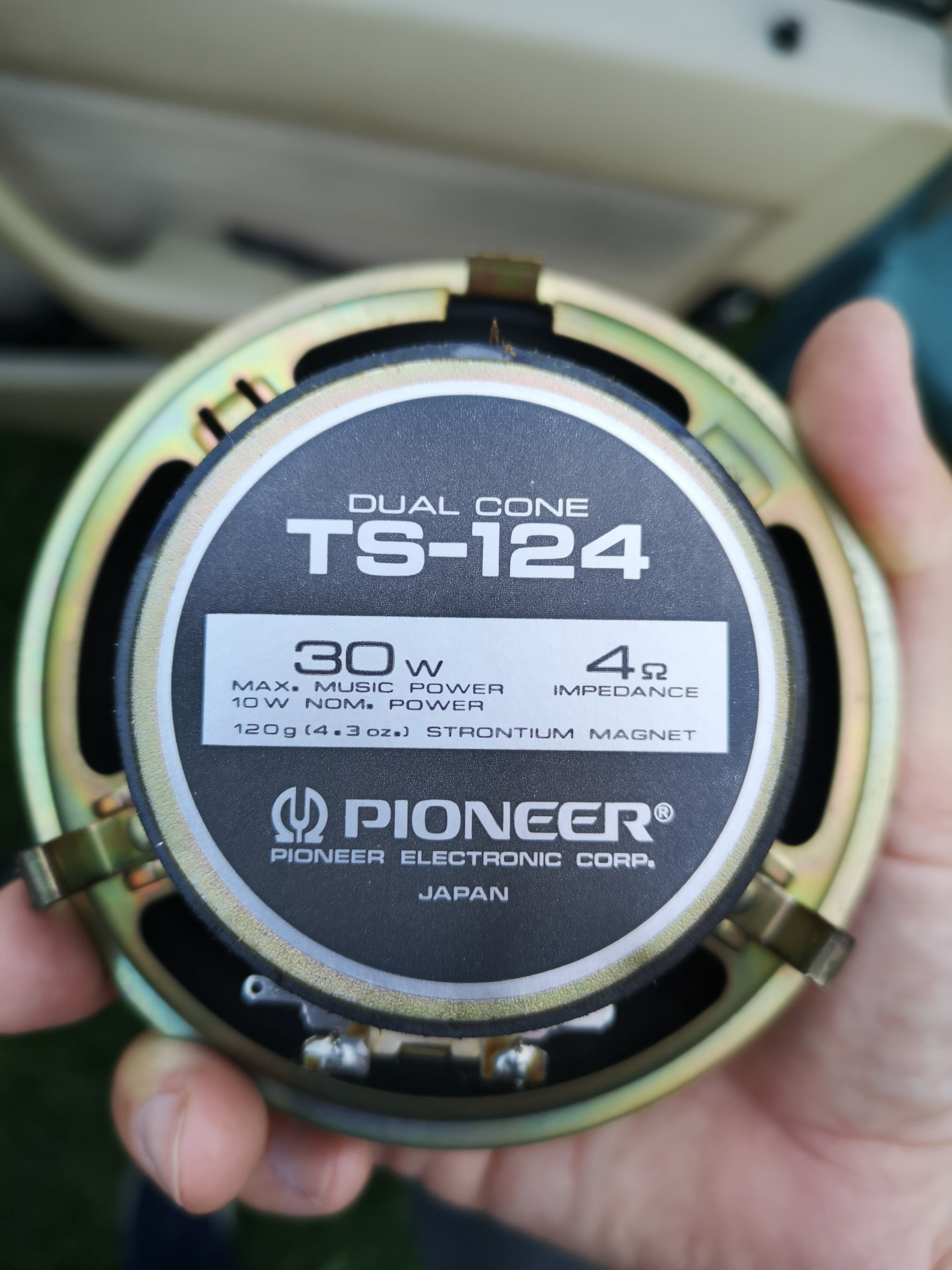 Pioneer ts — 124 — Mercedes-Benz E-Class (W124), 3 л, 1987 года | автозвук | DRIVE2