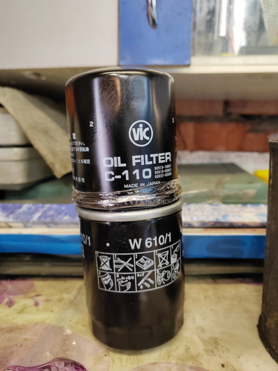 Морозы дают знать, корпус масленного фильтра — Suzuki SX4 (1G), 1,6 л ...